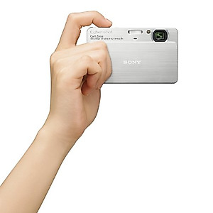 Sony Cybershot DSC-T700 10MP Digital Camera with 4x Optical Zoom with Super Steady Shot Image Stabilization (Silver)