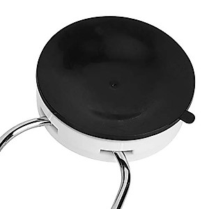 Natudeco Hair Dryer Holder Lift-Free stabilizer Spiral Suction Cups Clothes Rack Bathroom Storage Strong Load-Bearing Capacity for Curling Irons Shears Combs