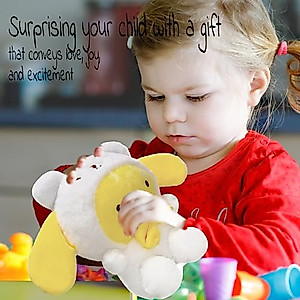 Pompompurin Plush Toy 8", Soft Kawaii Plush Doll, Cute Stuffed Animal Kurom Anime Plush Pillow, Cartoon Figure Toy Birthday Party Favors for Children Girls Fans Collection, Christmas, New Year, Yellow