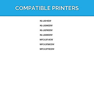 LD Products Compatible Replacement for Brother TN227 Toner Cartridge TN-227 TN 227 TN227Y High Yield (Yellow, Single-Pack) for use in HL 3070CW HL-L3210CW HL-L3230CDW HL-L3270CDW HL-L3290C Printers