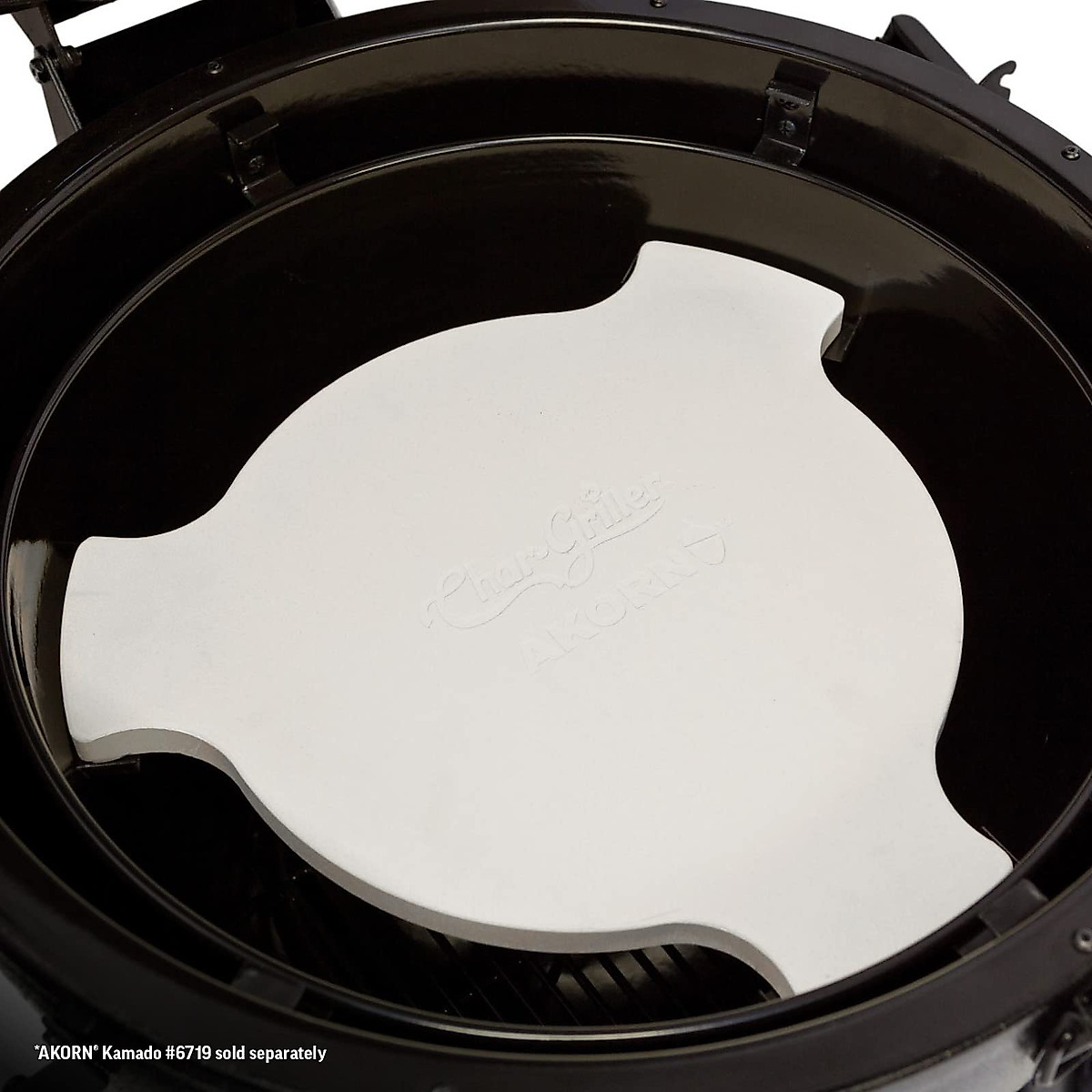 Char-Griller Smokin' Stone and AKORN Grill Cover Bundle