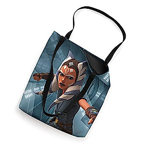 Star Wars The Clone Wars Ahsoka Tano Blue Tote Bag