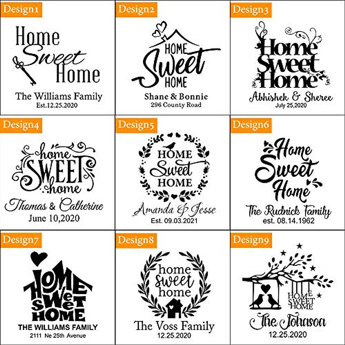 Housewarming Gifts, Personalized Cutting Board for Men, Parents, Couples, Newlyweds, New Home Decor, New Apartment, First Home - Home Sweet Home