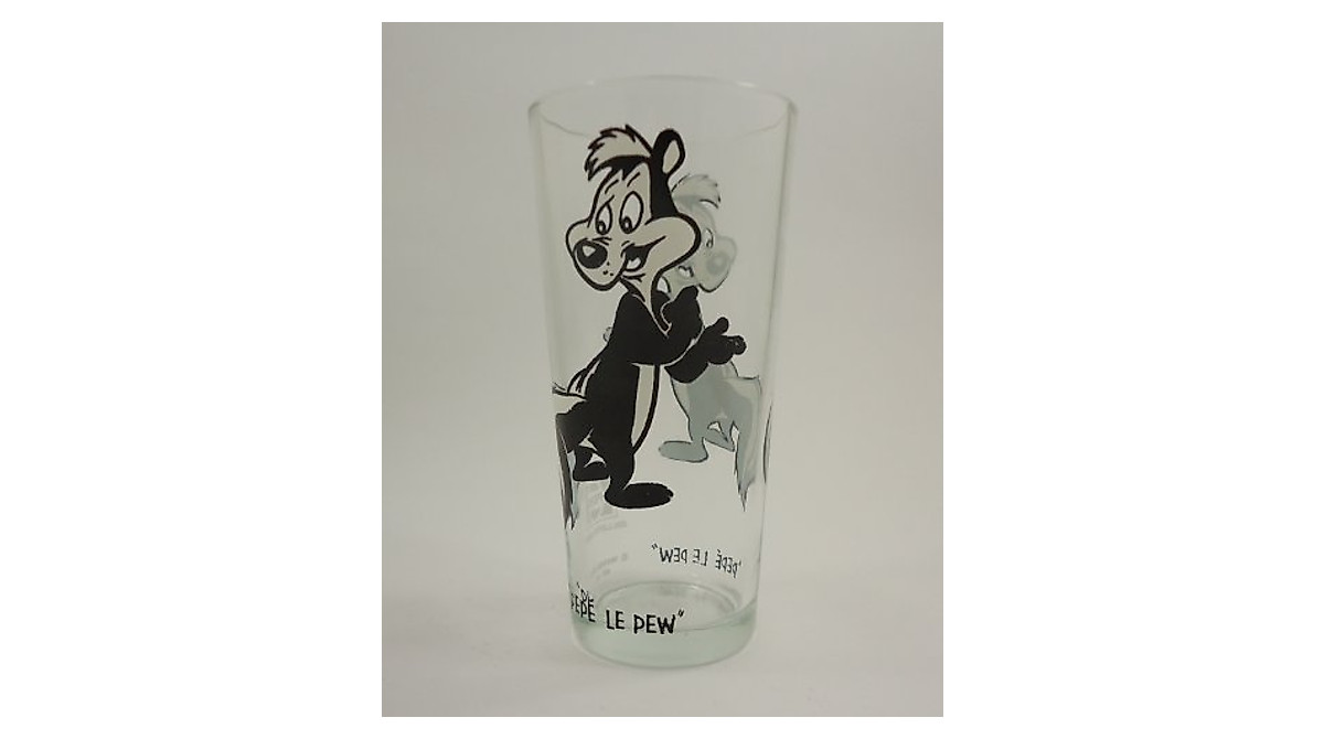 Vintage 1973 Pepsi Collector Series Glass - Pepe Le Pew