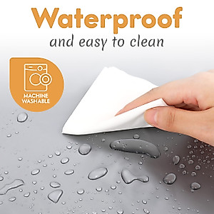 Kopi Baby Portable Diaper Changing Pad - Baby Changing Pad & Diaper Changer Travel Bag, Smart Design Baby Changing Mat, Portable Changing Pad for Baby - Baby Changing Station, Infant Gift - Grey Arrow