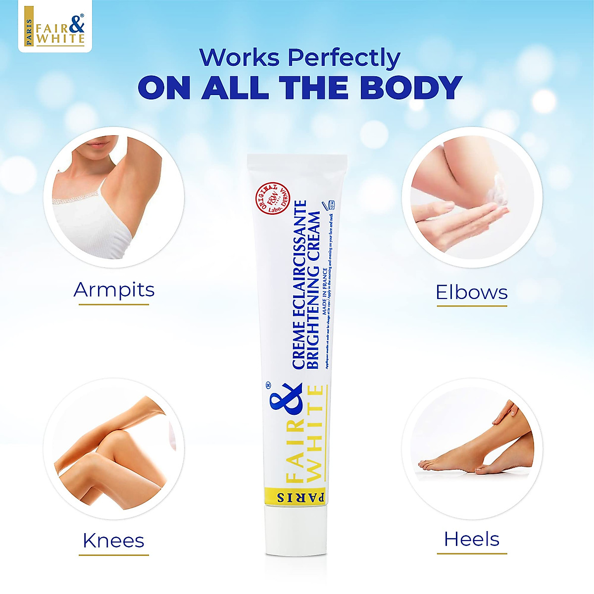 F&W Original Skin Brightening Cream by Fair and White - 1.7 Fl oz / 50g