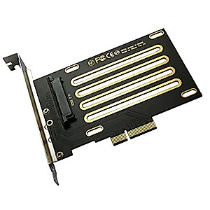chenyang CY U.2 U2 Kit SFF-8639 to PCI-E 3.0 x4 Lane Host Adapter for Intel Motherboard & 750 NVMe PCIe SSD