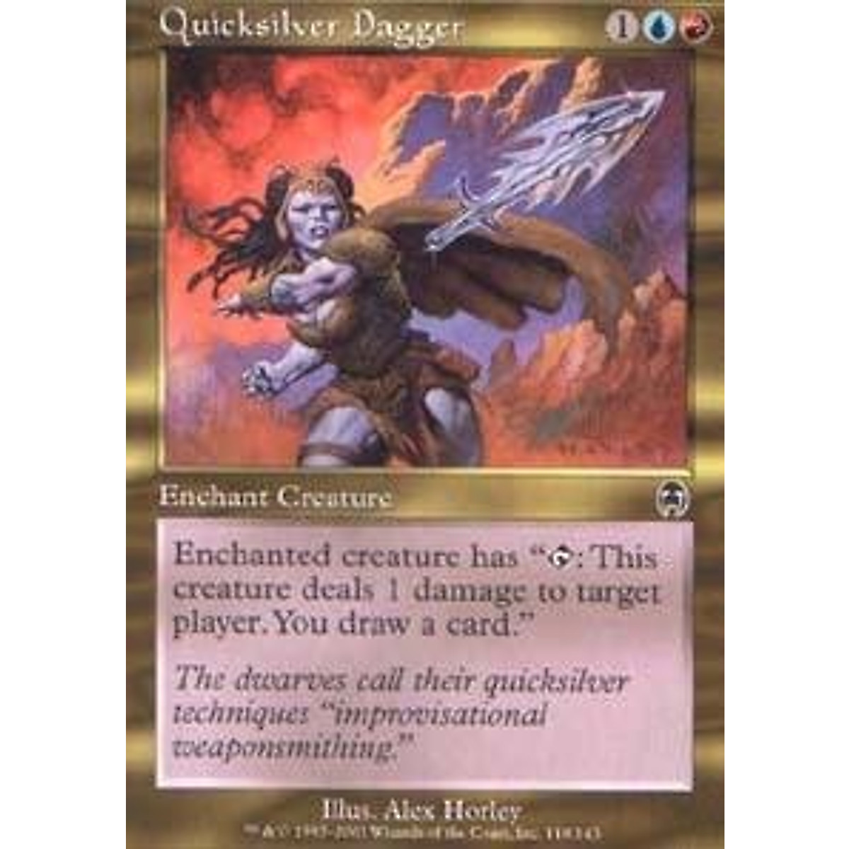 Magic: the Gathering - Quicksilver Dagger - Apocalypse