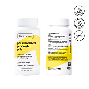 Placenta Encapsulation Kit - Complete Set for Postpartum Recovery, Includes 2 Bottles for Custom Placenta Pills- Supports Mood, Energy & Health - HSA/FSA Eligible