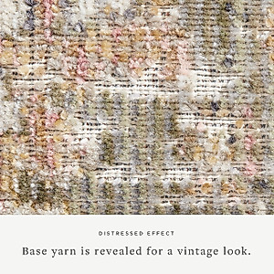 Loloi Chris Loves Julia x Rosemarie Collection ROE-01 Area Rug 7'-10" x 10' Sage/Blush Rectangular