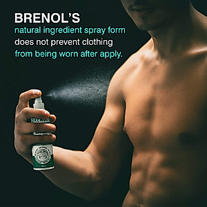 Brenol Gynecomastia Body Firming Natural Formula Spray, Skin Firming Lotion, Moisturizing, Firming, Strengthening 3.38 Fl Oz
