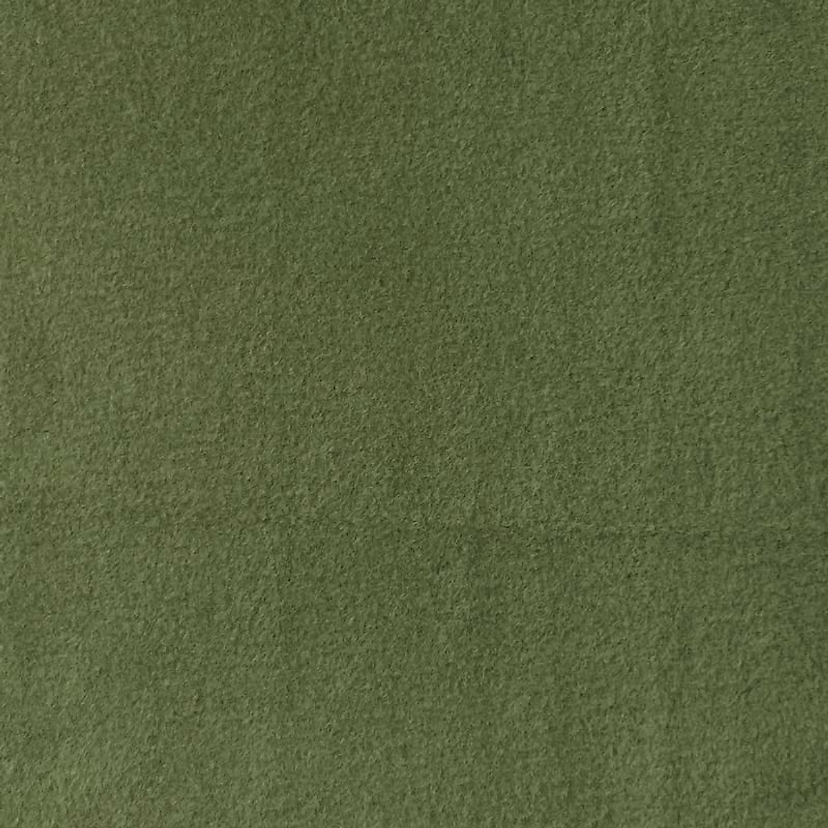 Solid Olive Green Anti-Pill Fleece Fabric by The Yard (Medium Weight)
