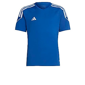 adidas Boys' Tiro 23 Jersey, Team Royal Blue/White, Small