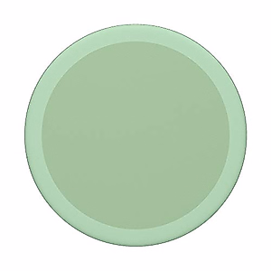 Plain Matcha Green One Color Colored Hue With Border Design PopSockets PopGrip: Swappable Grip for Phones & Tablets