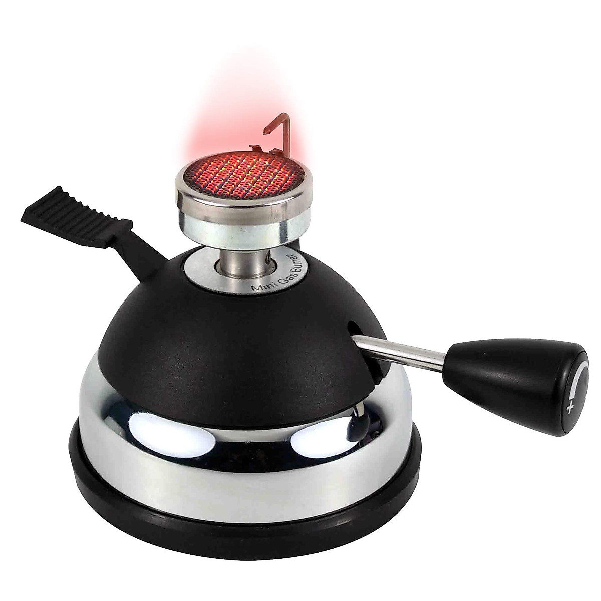 BLUEFIRE Butane Mini Burner for Tabletop Coffee Siphon Syphon/w Furnace Stand and Assembly Rack Ceramic Windproof Torch Head Portable Cooking Stove Espresso Maker Chafing Soup Tureens Fondue Bunsen