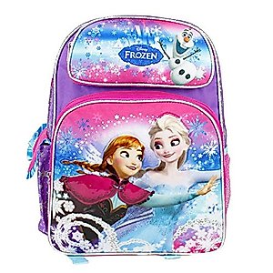 Disney Frozen Princess Elsa Anna 16" inches Backpack Licensed Product