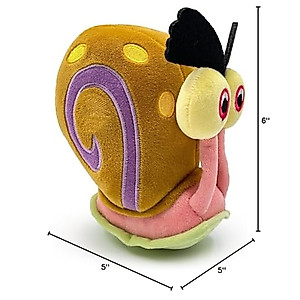 Youtooz Larry The Snail 6" Stickie Plush, Collectible Spongebob Squarepants Plushie