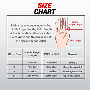 Sportout Goalie Gloves, Goalkeeper Gloves with Fingersave, Soccer Gloves, Breathable Soccer Goalie Gloves, 4mm Latex, for Kids Youth and Adult (9, Black)