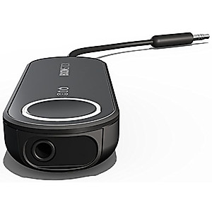 BoomCloud 360 Boomstick in-Line Wired Headphone Audio Enchancer Amp and Signal Processor - Black