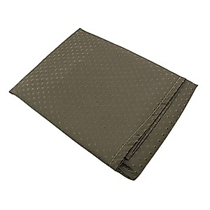 Dependable Industries Inc. Essentials Fabric Sink Skirt Diamond Stitch Chocolate Brown Self Stick Adhesive Easy Installation