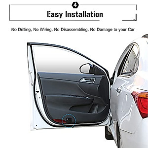 2Pcs Universal for Wireless Car Door Logo Light LED HD Welcome Courtesy Ghost Shadow Projector Lamp Compatible with Volvo Most Models