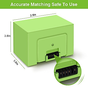 14.4V 3200mAh i7 Battery Replacement for iRobot Roomba e and i Series, Large Capacity Battery Compatible with Roomba i7 i7+ i8 i6 i4 i4+ i3 i3+ i7158 J7 7150 7550 and e e5 e6 e5150 e5152 e6198 Etc