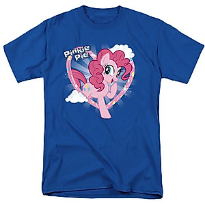 My Little Pony TV Pinkie Pie Unisex Adult T Shirt for Men and Women, Royal, 2X-Large