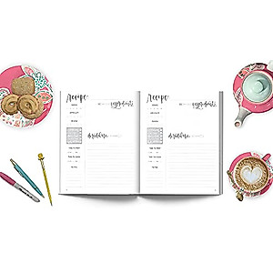 Recipe Book: A Blank Create Your Own Cookbook