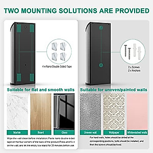 Plastic Bag Holder, Grocery Bag Holder, Wall Mount Grocery Bag Holder, Bag Organizer for Kitchen, Anti-Fingerprint Coating Stainless Steel Brushed