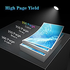 Kingjet Compatible Ink Cartridge Replacement for Canon PGI-270XL CLI-271XL 270XL 271XL for Pixma MG7720 TS8020 TS9020 Printer, 3 Sets High Yield with Grey (6 Color)