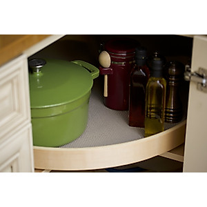 Duck Non-Adhesive Shelf Liner Select Grip EasyLiner, 12-inch x 20 Feet, White