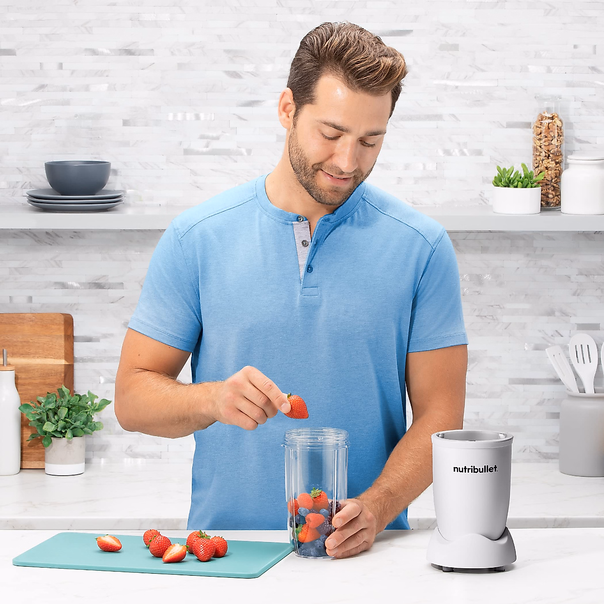 nutribullet Pro 900W 13-Piece Matte ALL WHITE