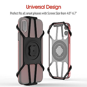 sincetop Phone Silicone Adapter - Quick Install, Secure Connection, Durable Design - Compatible with C-Series【1st or 2nd Generation】 All Mounts
