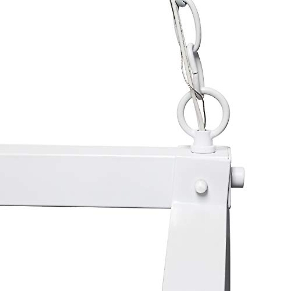 Elegant Designs PR1000-WHT Kitchen Downlights 2 Light Pot Rack, White