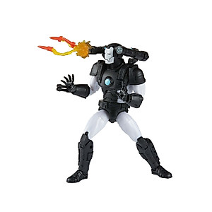 Marvel Legends Series War Machine 6-inch Action Figure Iron Man Toy, 6 Accessories, Multicolored, F3448