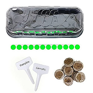 DIY Gardening Kit For Kids Girls & Boys of All Ages | Fun Craft Activity Kids Plant Growing Kit| Learn How to Grow Your Own Vegetables & Flowers with Supplies from Grow and Make| Kids Seed Growing Kit