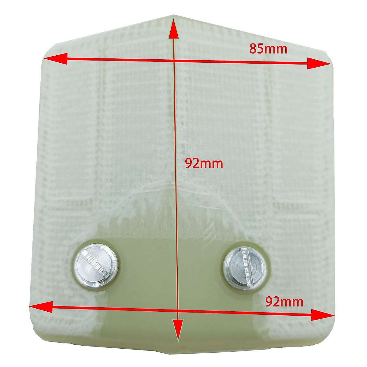 Hippotech 2 PCS Air Filter Cleaner for Hus qvarna 61 66 181 266 281 288 288EPA Chainsaw MPN:501807101 501807105 501807106