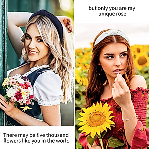 VELSCRUN 5 Pack Fashion Headbands for Women - Non-Slip Wide Knotted Headbands in Cute Solid Colors, Birthday Gifts