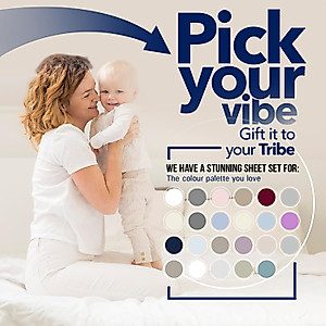 TEXAS LINEN CO. 100% Egyptian Cotton Queen White Sheet Set - 1000 Thread Count 4 PC Cotton Sheets for Queen Bed, Silky Soft, Cooling Extra Long Staple Luxury Hotel Sheets - Fits Upto 18” Deep Pocket