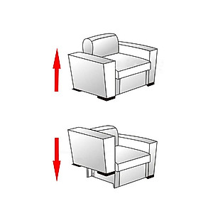 HOWDIA Sectional Couch Connectors, Sofa Alligator Clamps Joint Clip for Modular Couch Furniture Metal And Plastic 2 Pcs