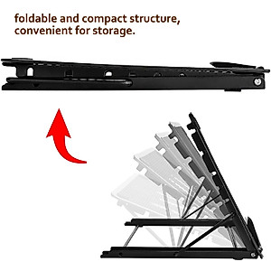 Light Box Pad Stand,Multifunction 7 Angle Points Skidding Prevented Tracing Holder for AGPtek/Huion Laptop LED Light Table A4 LB4 L4S and Most tracing Ligh Box pad