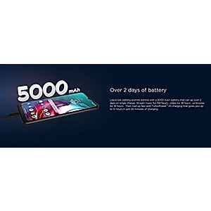 Moto G30 XT2129-2, 4G LTE, International Version (No US Warranty), 128GB, 6GB, Dark Pearl -GSM Global Unlocked (T-Mobile, AT&T, Metro) w/ Fast Car Charger Bundle