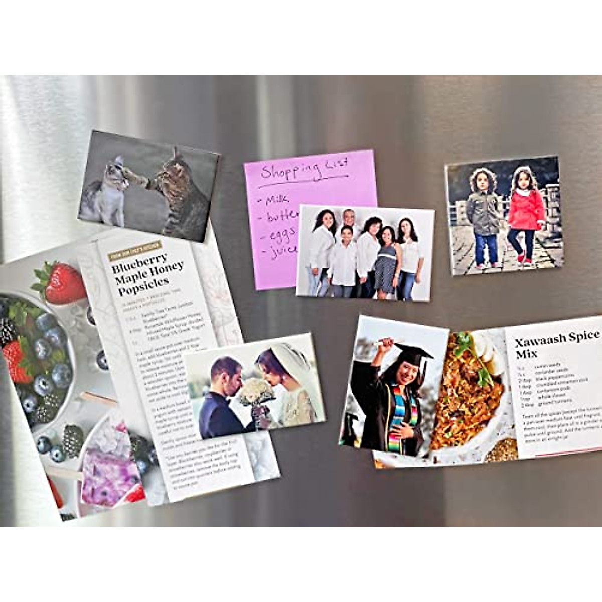 Custom Fridge Magnet 2x3 Inch or 2.5x2.5 Inch Personalized with Photo, Logo and Text Travel Gift Souvenir Photo Magnet (1)