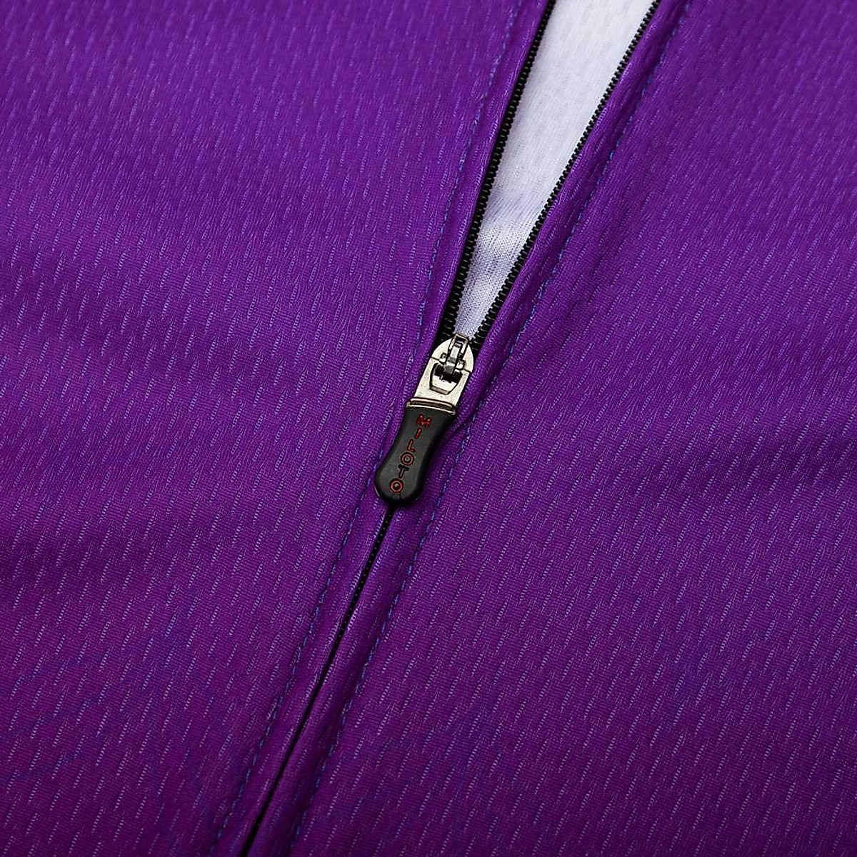 Uriah Women's Cycling Jersey and Pants Sets Long Sleeve Reflective Dark Purple Size S(CN)