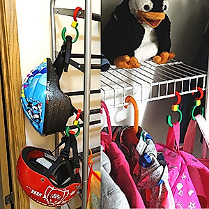 S Hook Hanger Plastic (3-Color)