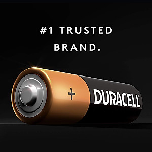 Duracell Coppertop C Batteries, 4 Count Pack, C Battery with Long-lasting Power, All-Purpose Alkaline C Battery for Household and Office Devices