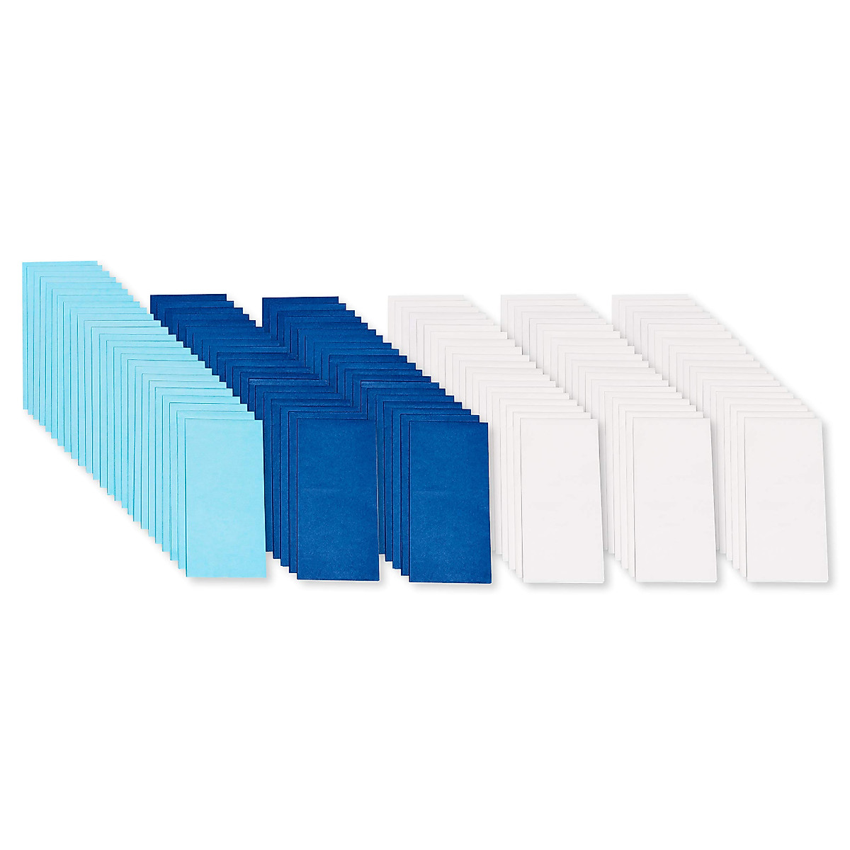 American Greetings Bulk Blue and White Tissue Paper for Birthdays, Easter, Mother's Day, Father's Day, Graduation and All Occasions (125-Sheets)