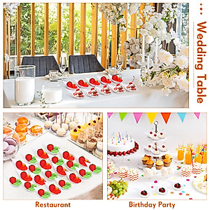 400 Pcs 4 Inch Plastic Appetizer Spoons Tasting Spoons Disposable Mini Appetizer Plates Tear Drop Serving Spoons Dessert Spoons Teardrop Asian Spoon for Party Dessert Dishes Catering (White)