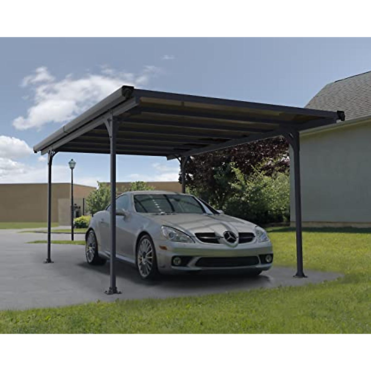 Palram Verona 5000 Carport and Patio Cover - 16' x 10