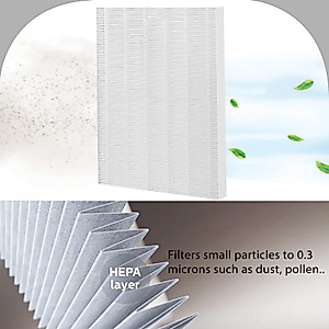 115115 Size 21 True HEPA Replacement Filter A Compatible with Winix C535, Winix PlasmaWave 5300, 6300, 5300-2, 6300-2, P300, AM90, 4 Pack True HEPA Filter Only